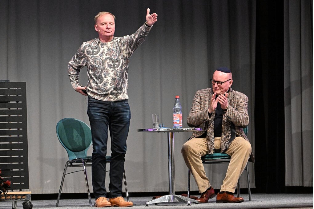 Uwe Steimle erklärt in Chemnitz: „Ich wähle nicht die AfD“