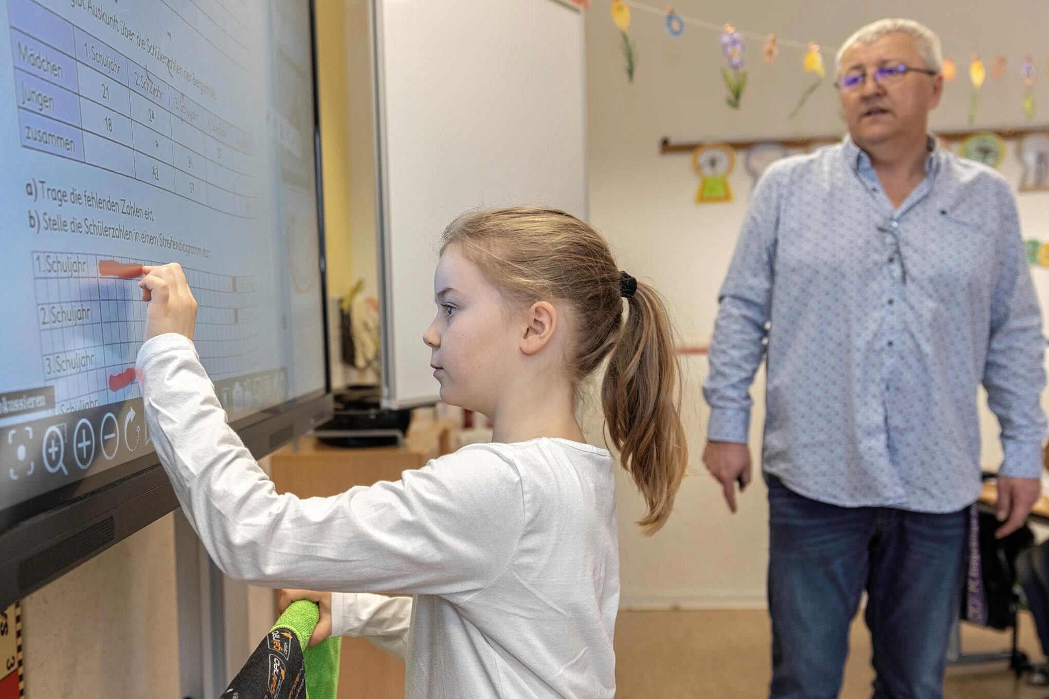 Warum in Thum jetzt sogar Lehrer zum Lernen an die Tafel kommen