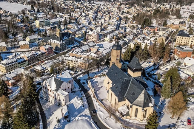 Weihnachtsmarkt in Geyer öffnet erstmals am Lotterhof