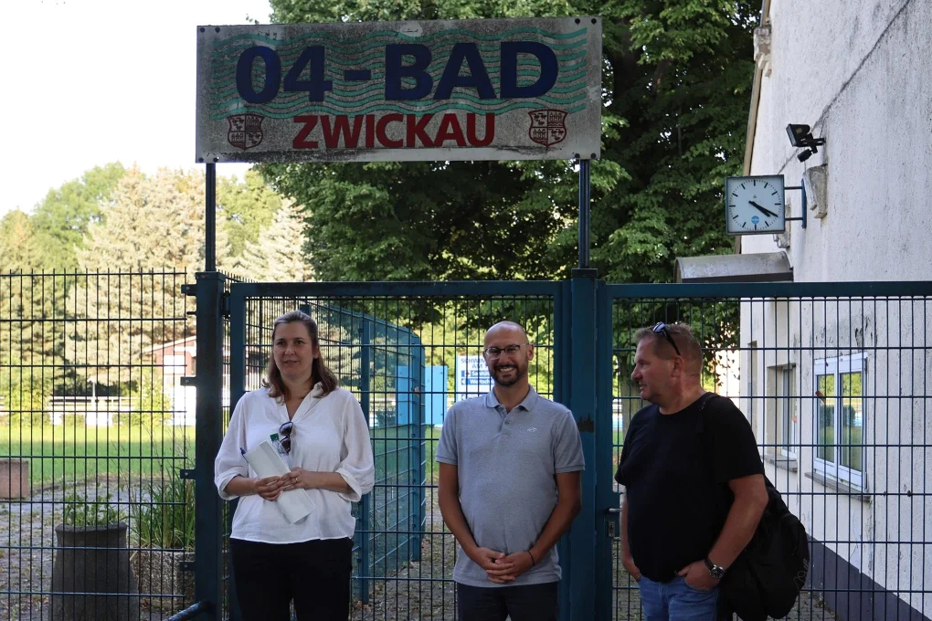 Wie geht‘s weiter mit dem Zwickauer 04-Bad? Viel Ackern im Hintergrund ...