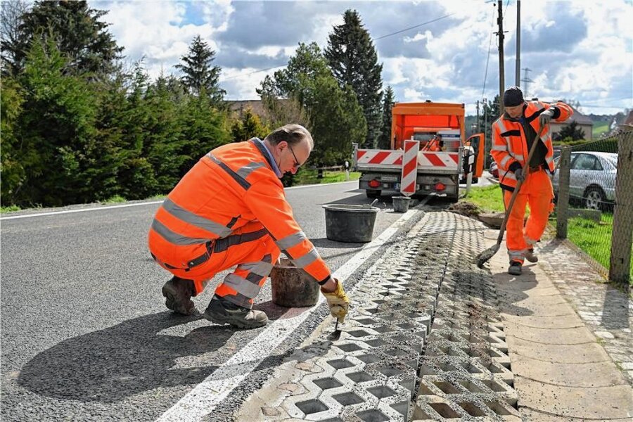 B 107 bei Rochlitz gesperrt | Freie Presse - Rochlitz