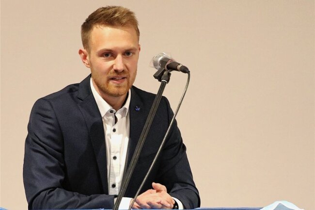 Zwickauer AfD-Kreisverband: Jonas Dünzel zu neuem Vorsitzenden gewählt